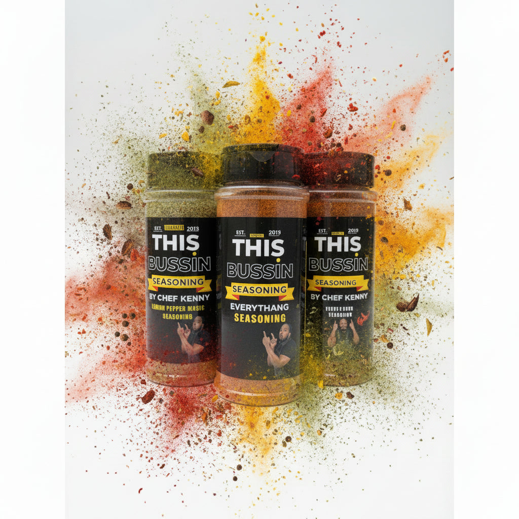 This Bussin Baller Bundle – All-Inclusive Seasoning Set – ChefKennyeats