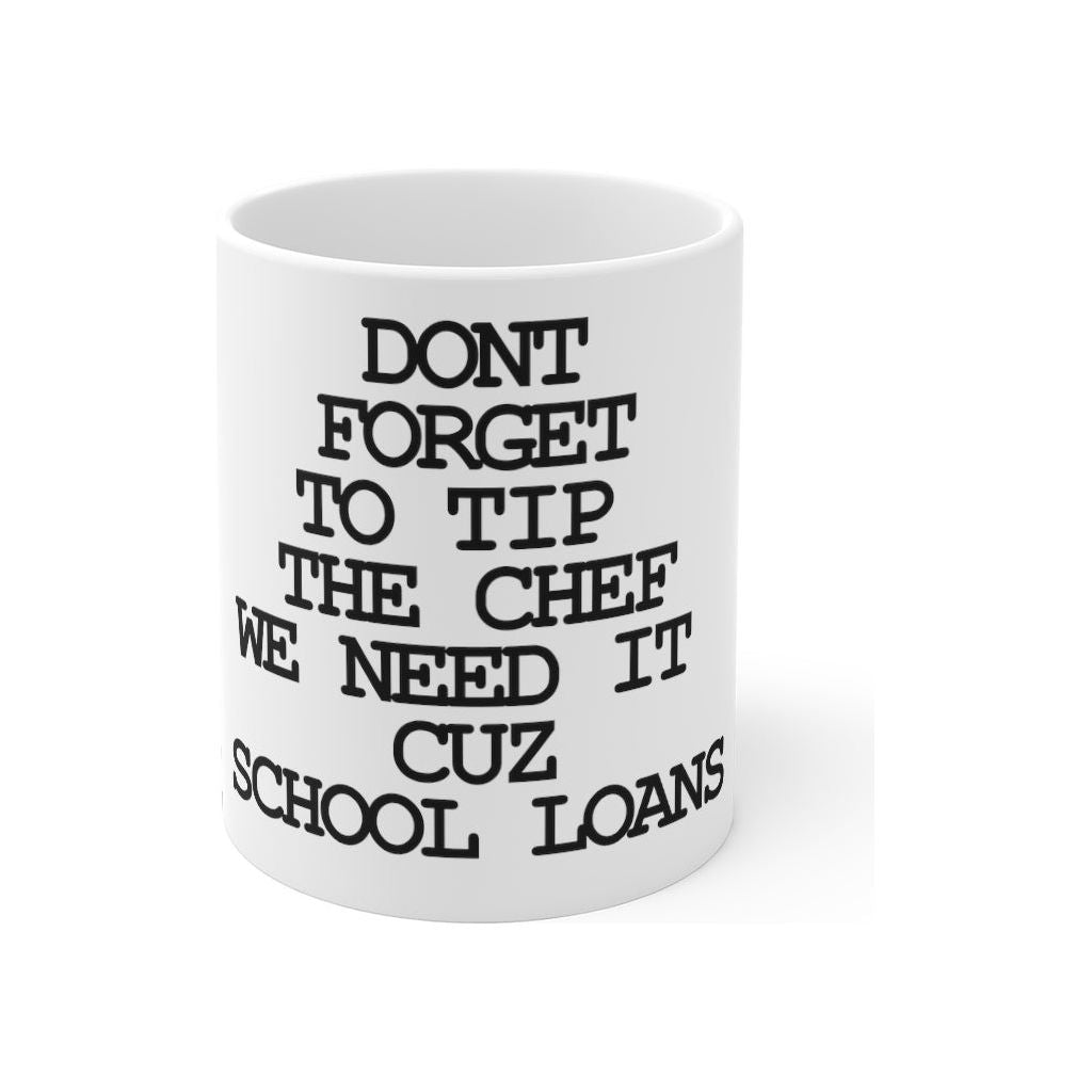 Don’t Forget to Tip Your Chef Mug – ChefKennyeats